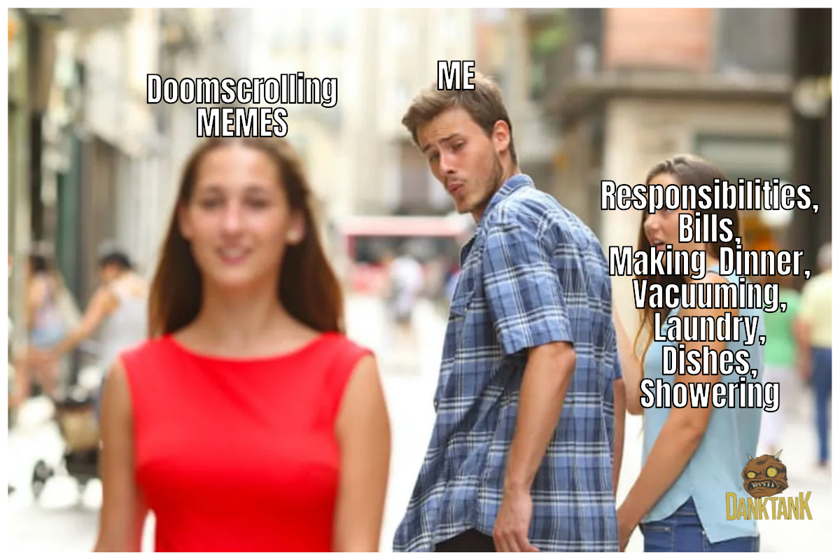 Doomscrolling Through Life: How Memes Are the Ultimate Procrastination ...
